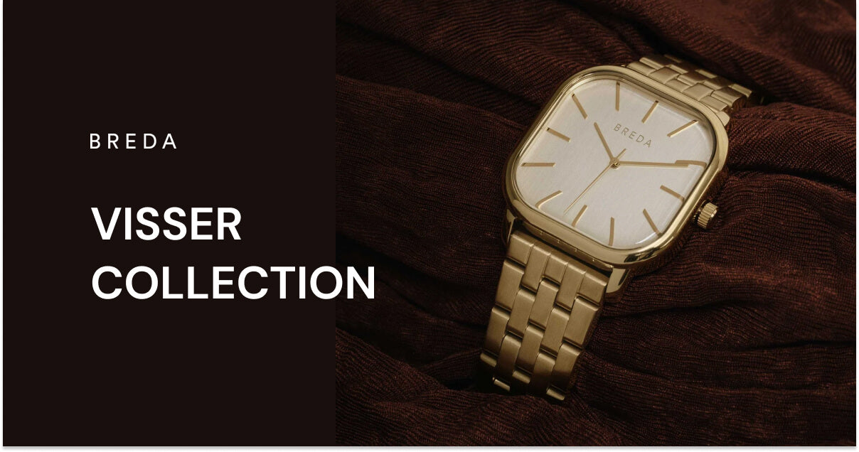 VISSER: Koleksi Terbaru Jam Tangan BREDA | THE WATCH CO.